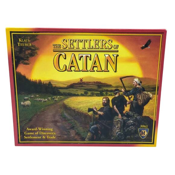 Mayfair | Games | Settlers Of Catan Board Game 36 Klaus Teuber Mayfair ...